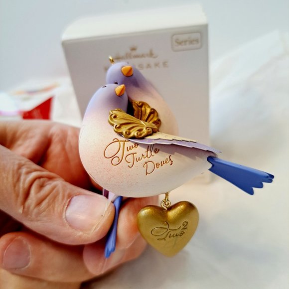 Hallmark | Holiday | Hallmark Keepsake Two Turtle Doves Twelve Days Of ...